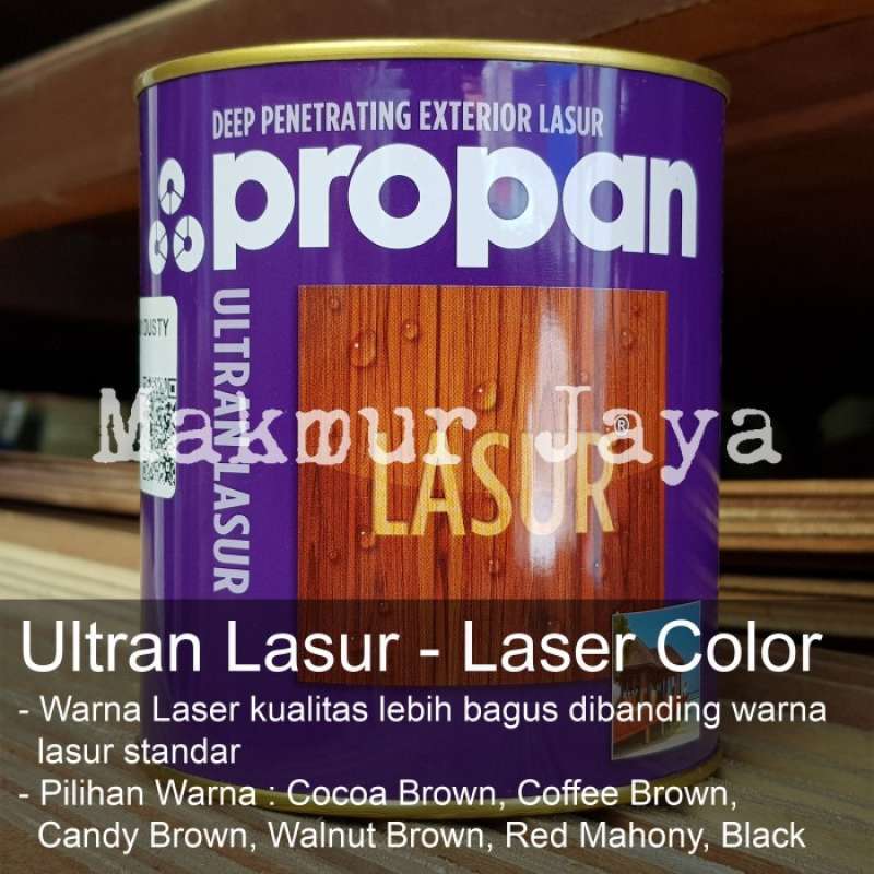 Jual Ultran Lasur El-501 Laser Colors Propan Eksterior Kayu - Black Di ...