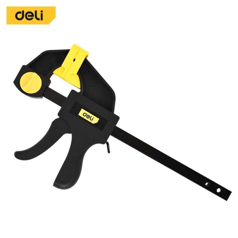 Jual Deli Klem F Clamp Catok Jepit Kayu Quick Release Ukuran Paling ...