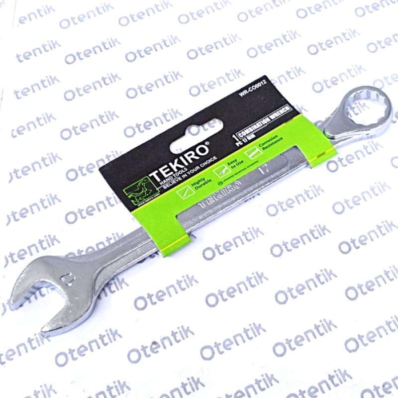 Jual Tekiro Combination Wrench 17 Mm - Kunci Ring Pass Tekiro 17 Mm Di Seller Yama - Cengkareng ...