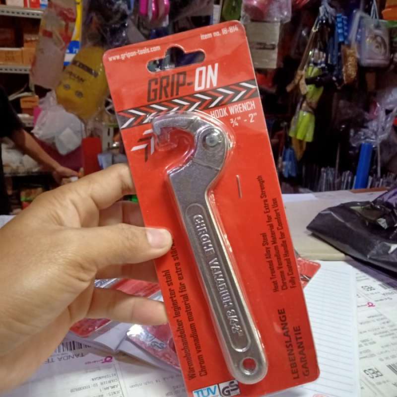 Jual Grip On Hook Wrench 3/4- 2inchi Kunci Komstir Motor Packing ...