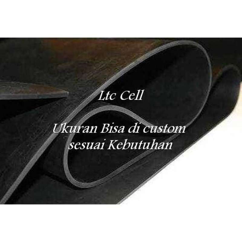 Jual Karet Hitam Lembaran 5mm X 10cm X 100cm Rubber Sheet Bisa Ukur ...