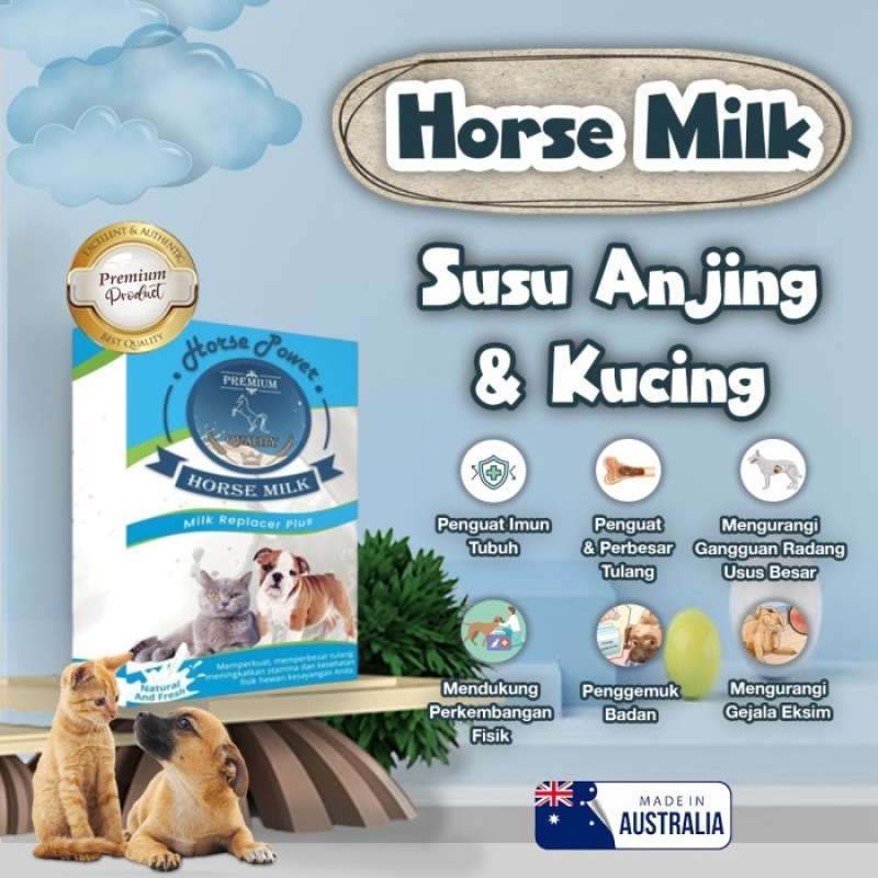 Promo Horse Power - Horse Milk : Susu Anjing Kucing Hewan Import Australia Diskon 23% Di Seller ...