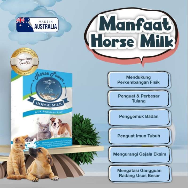 Promo Horse Power - Horse Milk : Susu Anjing Kucing Hewan Import Australia Diskon 23% Di Seller ...