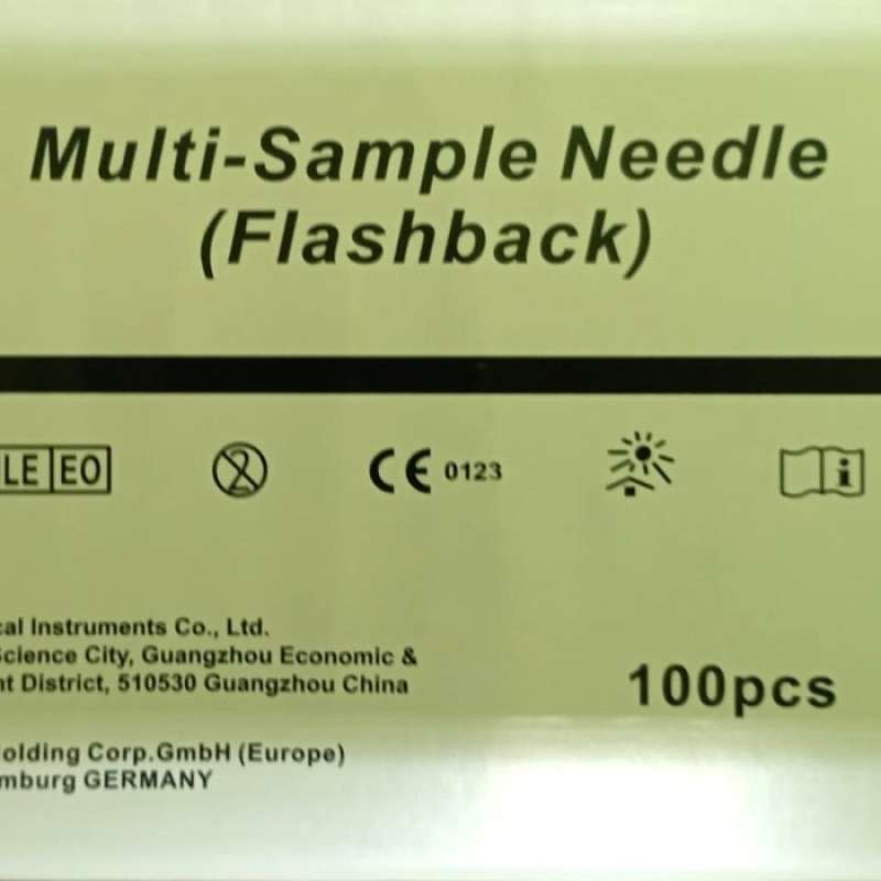Promo Improve Flashback 22g X 1 Blood Collection Needle Isi 100 Diskon ...
