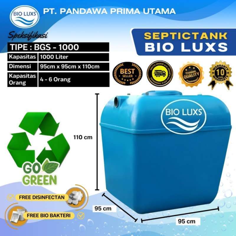 Jual Septic Tank Bio, Biotech, Biofil, Bioluxs Tipe Bgs 1000 Liter Di ...