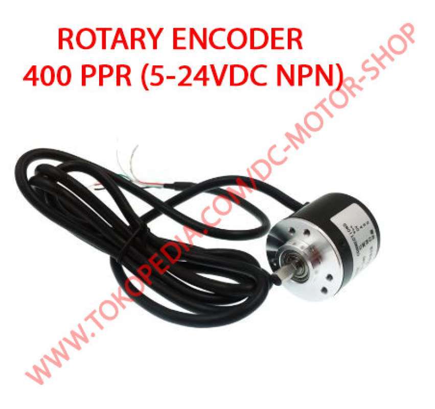 Jual Rotary Encoder 400 Pulses Per Rotation 2 Phase A B Phase 400 Ppr ...