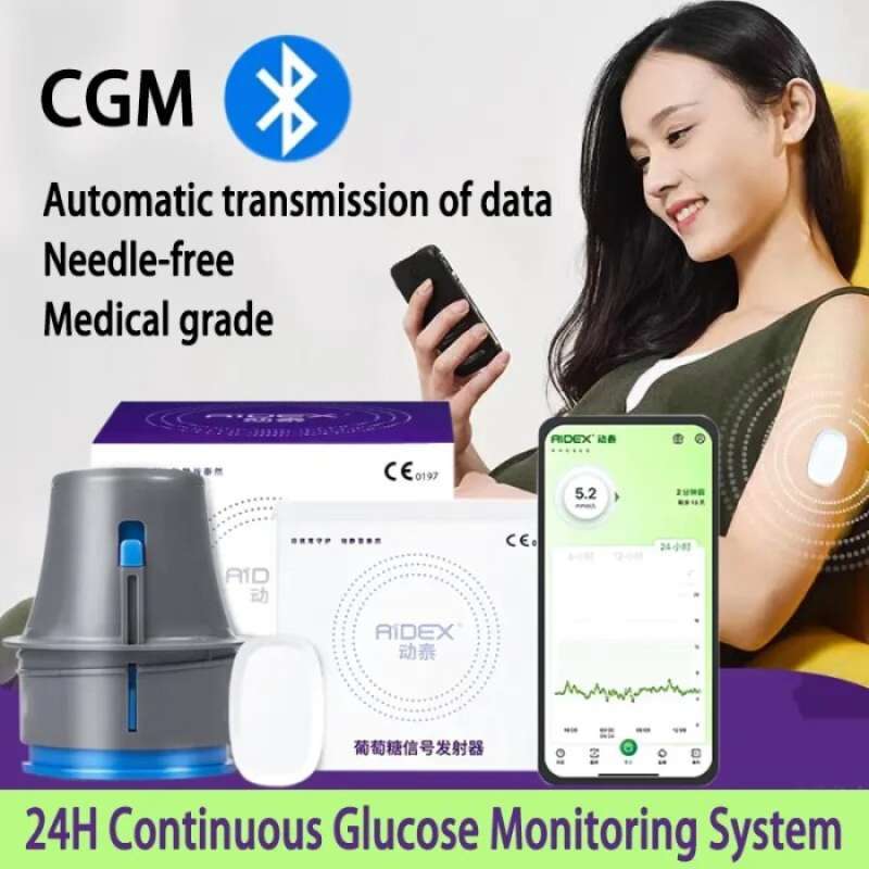 Jual Aidex Diabetes Continuous Monitoring System Reusable Glucose ...