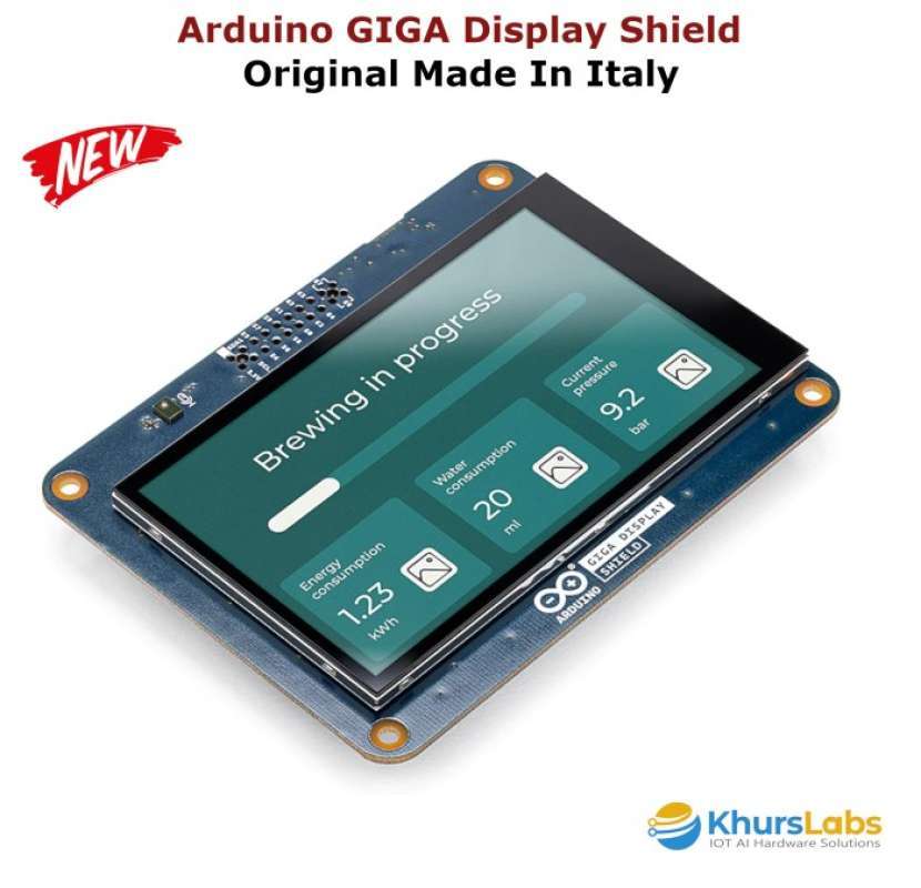 Jual Arduino Giga Display Shield - Original Made In Italy Di Seller ...