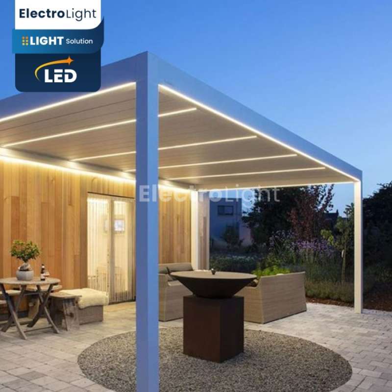 Jual Lampu Strip Led Cob 220v Selang 1roll 100meter Waterproof ...