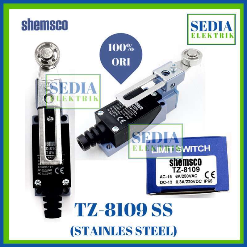 Jual Limit Switch Shemsco Tz-8109 Tz 8109 Setara Omron D4v-8108z Stainles Di Seller Aghanim ...