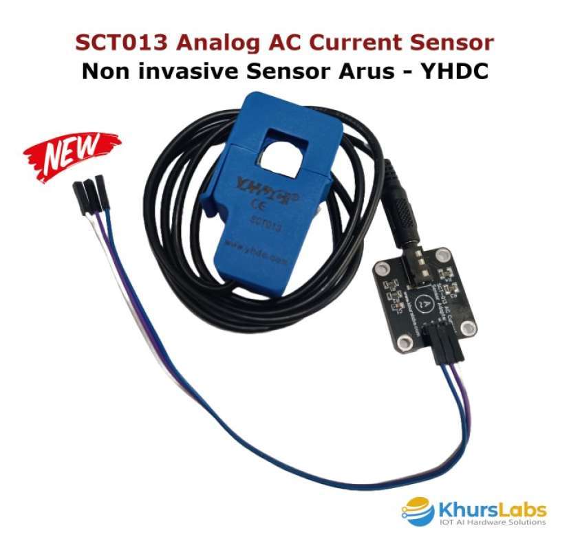 Jual Sct013 100a 50ma Non Invasive Ac Current Sensor Arus Klem