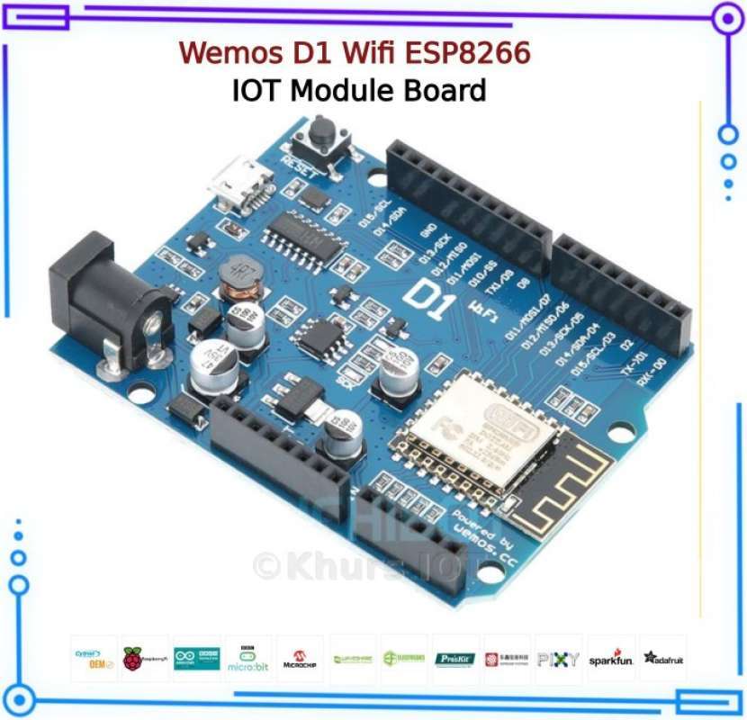 Jual Wemos D1 R1 R2 R3 R32 Upgrade Wifi Esp8266 Iot Module Board