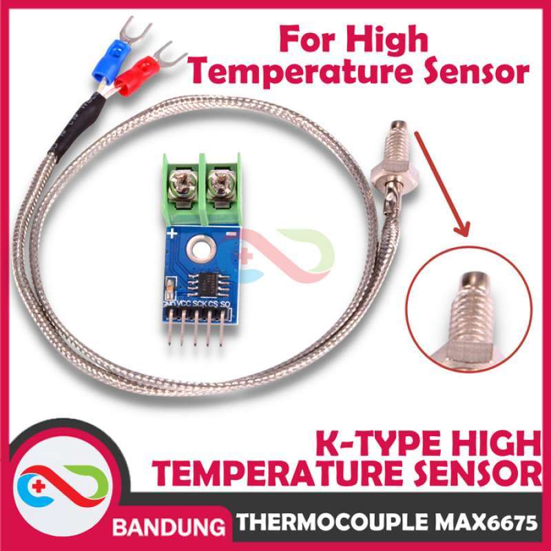 Jual [cnc] K-type Thermocouple Max6675 High Temperature Sensor For ...