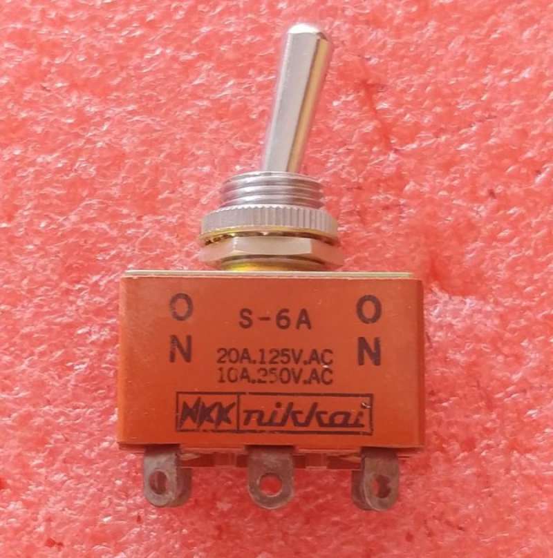 Jual Toggle Switch 6 Pin 6p On-on S6a S-6a Nikkai Di Seller Yama ...