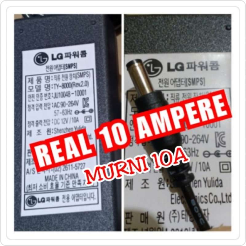 Jual Adaptor 12v 10a- Adapter 12v Dc - Adaptor Pompa Di Seller Aghanim ...