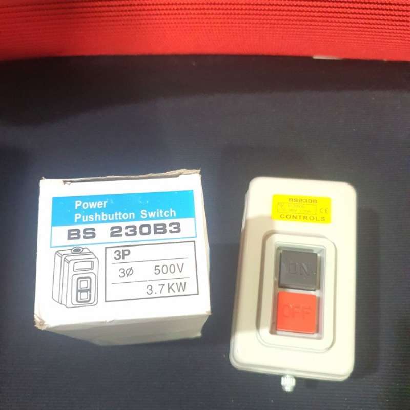 Jual Power Push Button On Off 15a Atau 30a Body Besi Di Seller Yama ...