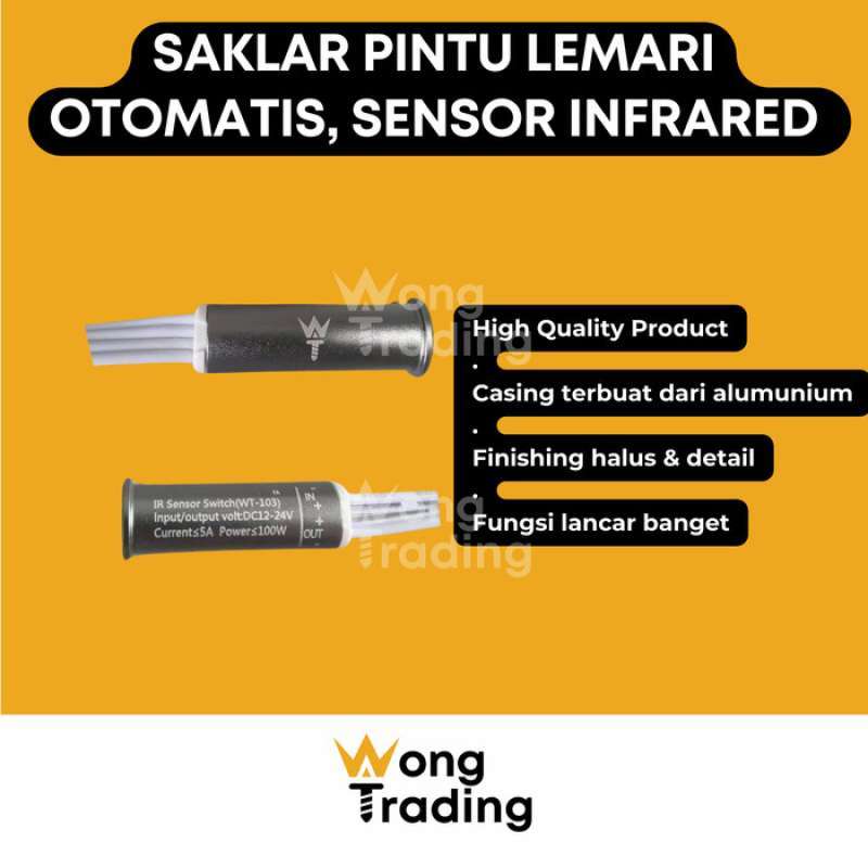 Jual Switch Sensor Otomatis Ir Infrared On Off Saklar Lemari Led Lampu ...