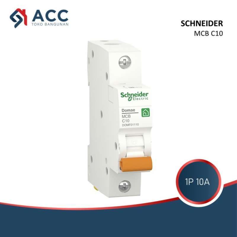 Jual Schneider Mcb 1p 10a Domae 1 Phase 10 Ampere Di Seller Shin Store - Cengkareng Timur, Kota ...
