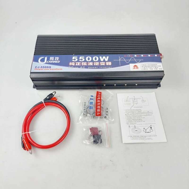 Jual Power Inverter Pure Sine Wave 5500 Watt Dc To Ac 12v Ke 220v Psw - 4000 Watt 24v Di Seller ...