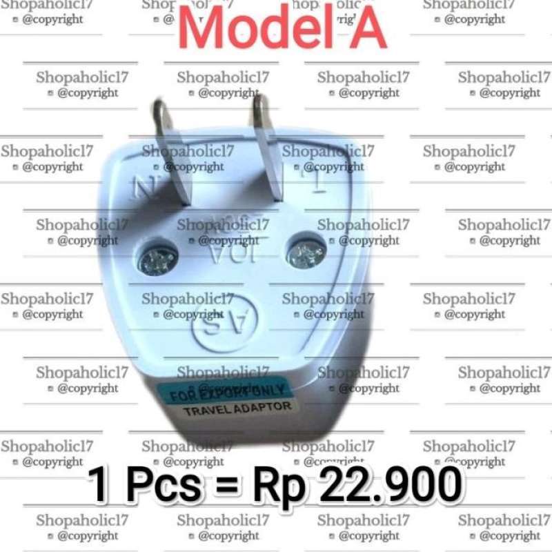 Jual New Colokan Listrik Over Steker Jepang Japan Usa Amerika Adapter ...
