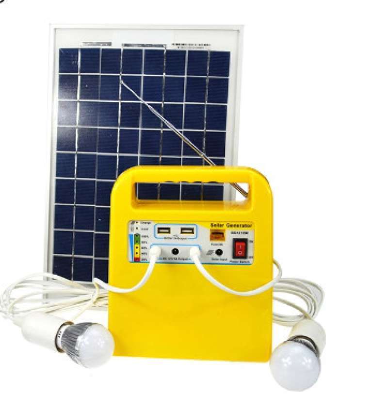 Jual Paket Shs Solar Generator Lighting Home System 20wp Harga Promo ...