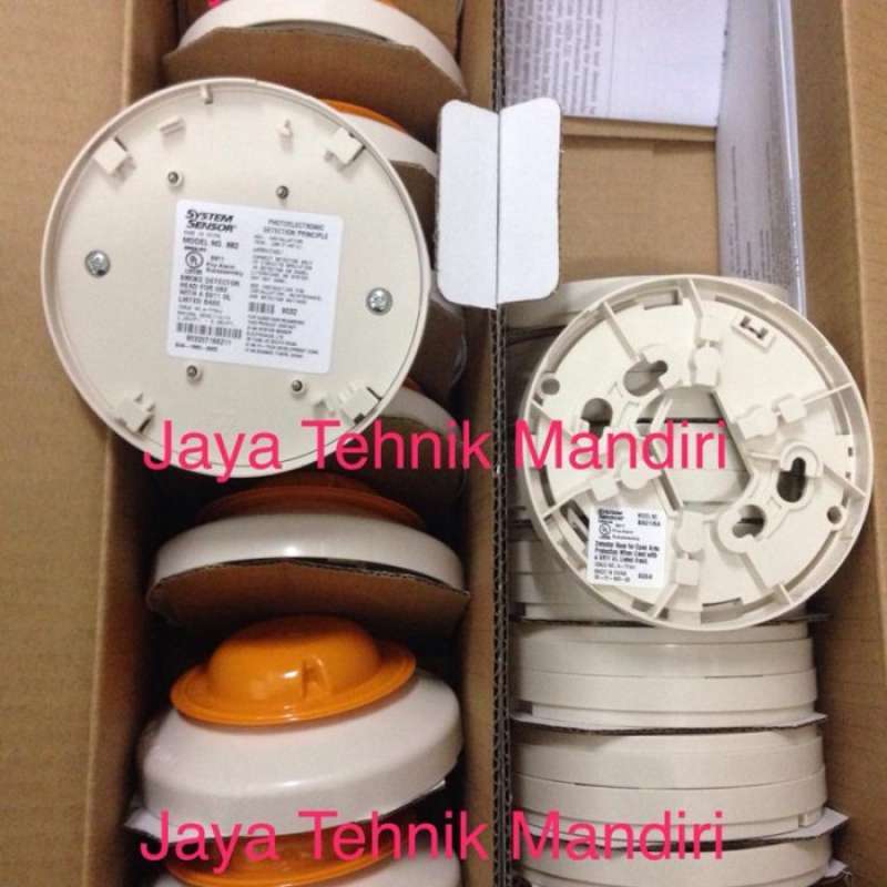 Jual System Sensor 882 Conventional Photoelectric Smoke Detector C/w ...