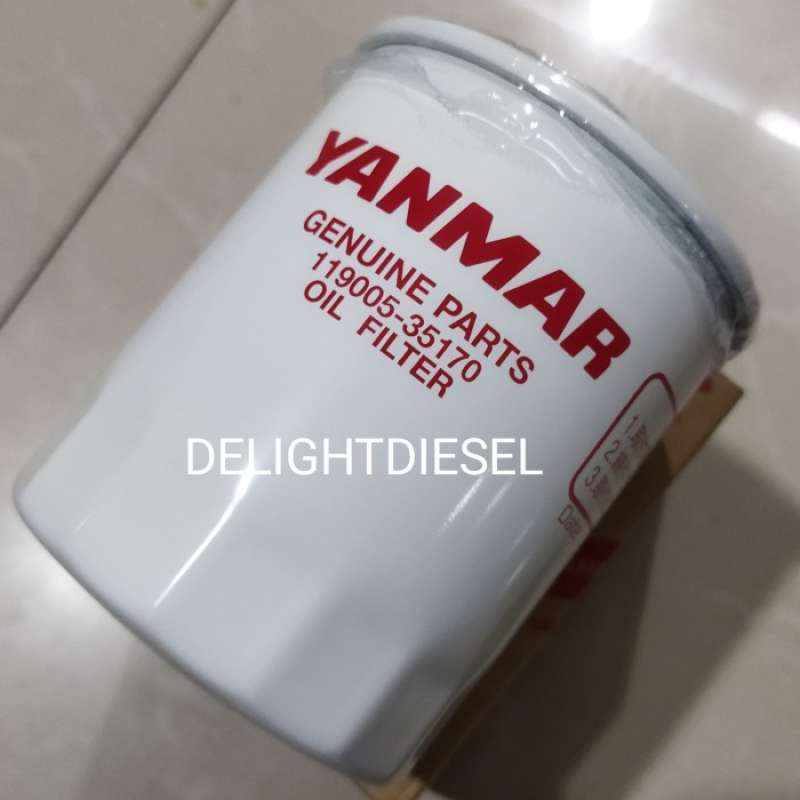 Promo 119005-35170 Filter Oli Yanmar Asli/ Genuine Terbaik Diskon 40% ...
