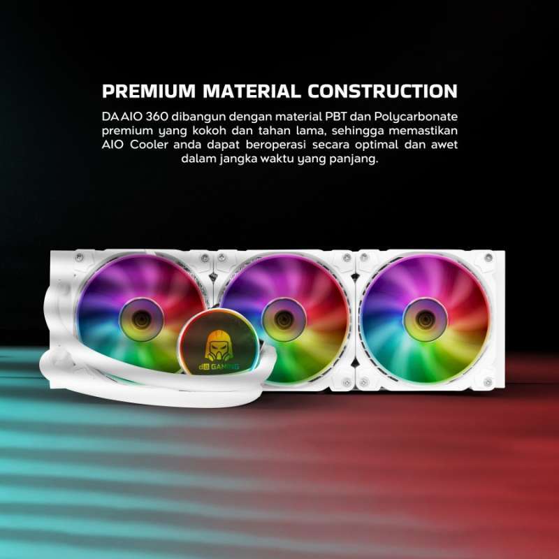 Promo Digital Alliance Kaze Aio 360 Argb Liquid Cpu Cooler Fan 360mm ...