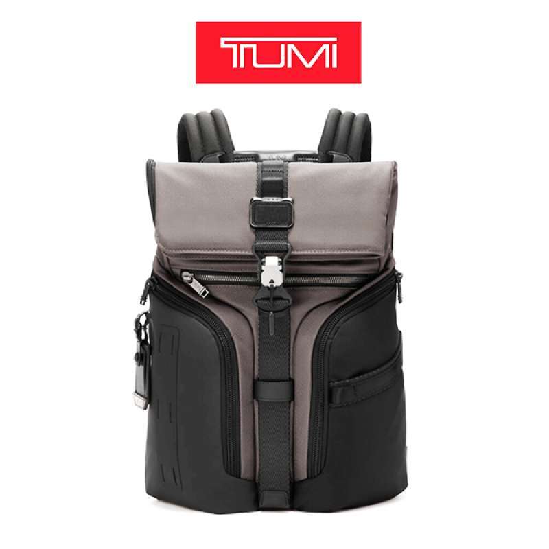 Jual Tum I Alpha Bravo Logistics Backpack Bags - Tas Ransel - Charcoal ...