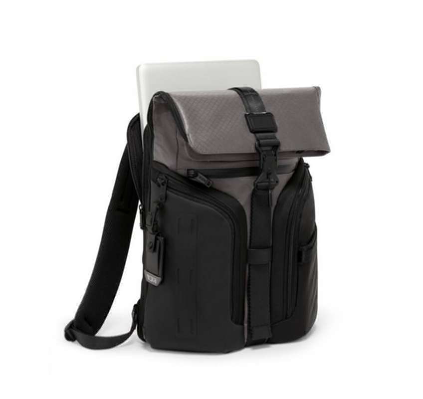Jual Tum I Alpha Bravo Logistics Backpack Bags - Tas Ransel - Charcoal ...