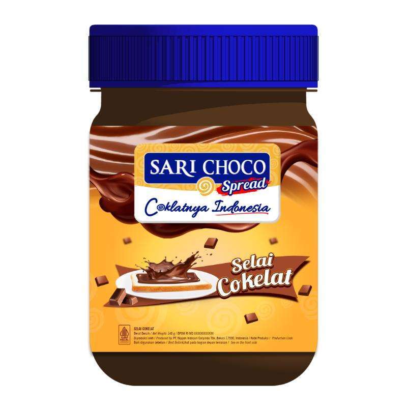 Promo Sari Choco Spread Selai Cokelat 140g Diskon 5% Di Seller Fresh By ...