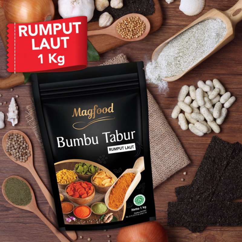Promo Bumbu Tabur Rumput Laut Kemasan 1 Kg Diskon 23% Di Seller My Hoby ...