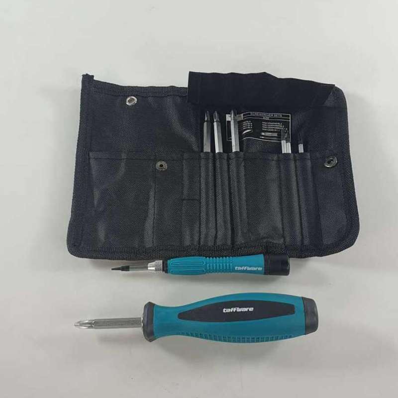 Jual Obeng Set Reparasi Chrome Vanadium 10 In 1 8028 Baut Alat Serba ...