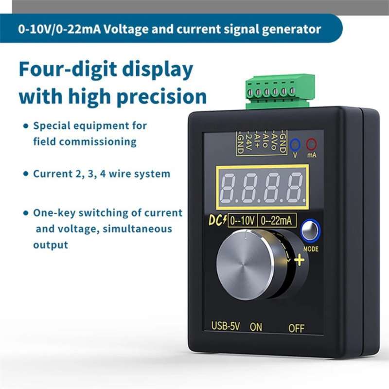 Jual Sg-002 Sg002 Signal Generator 4-20ma Current Transmitter 0-10v ...