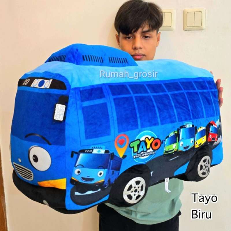 Promo Boneka Tayo Ukuran Besar Printing Model Baru Diskon 23% Di Seller ...
