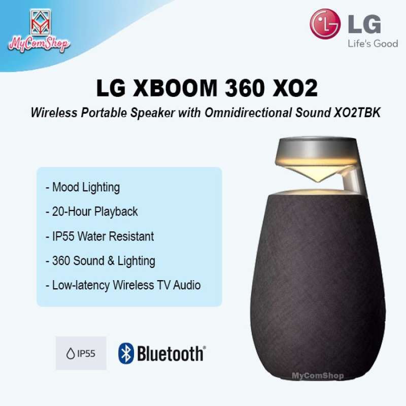 Jual Lg Xboom 360 Portable Speaker Wireless Bluetooth With ...