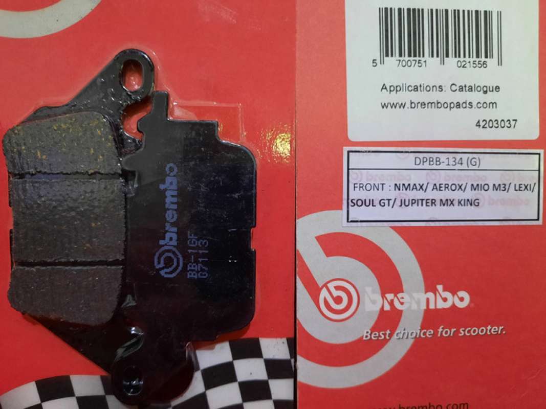 Promo Kampas Rem Brembo Dpbb-134 (g) - //lexi /soul Gt /mx King New ...
