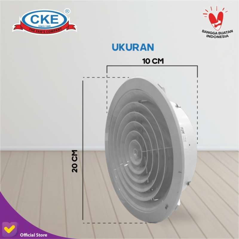 Promo Grill Ceiling Round Diffuser Ac Ducting 6 Inch Diffuser Bulat ...