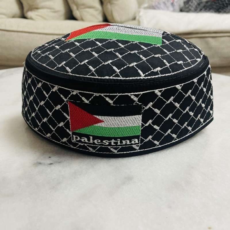Jual Peci Kopiah Songkok Dewasa Dan Anak Anak Palestina Di Seller ...