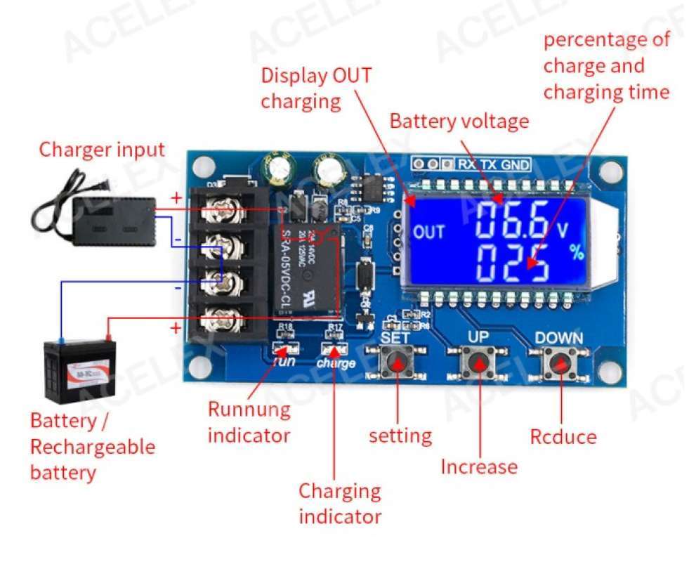 Promo Modbus Rtu Rs485 Relay Module 5v 12v 1 2 4 8 Channel Ttl ...