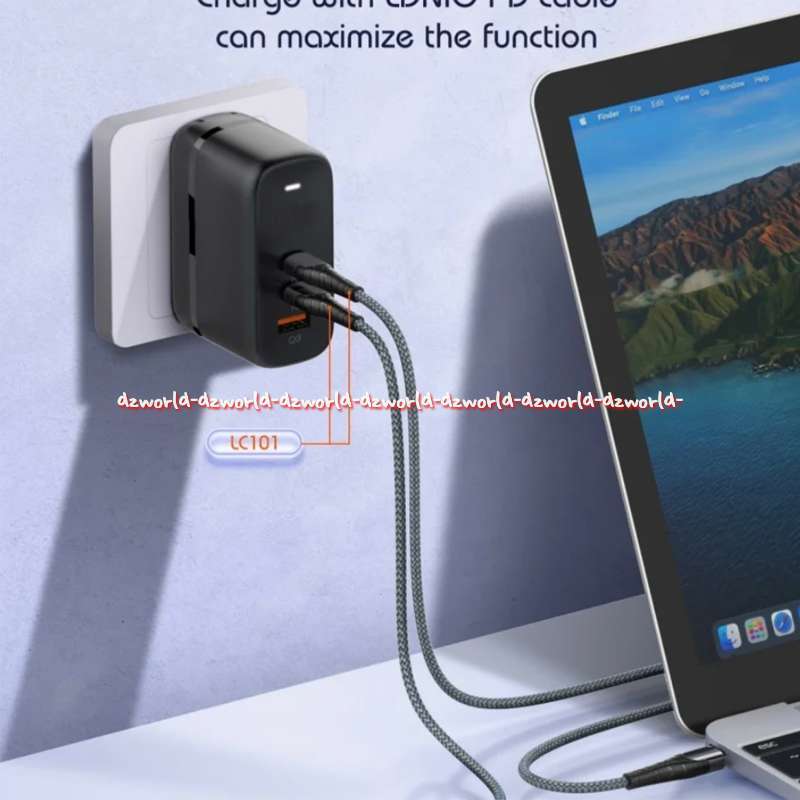 Jual Krisbow Travel Adapter Universal 65w Colokan International Dengan ...