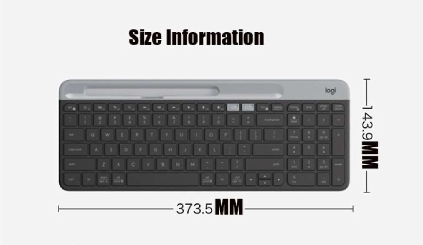 Jual Logitech K580 Slim Multi Device Wireless Bluetooth Keyboard K 580 ...