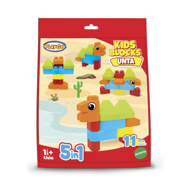 Promo Mainan Edukasi Kids Blocks Play Go - Mainan Balok Susun Brick ...