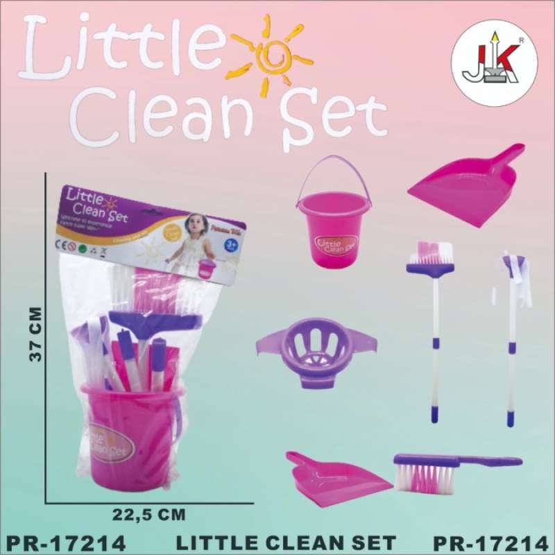 Promo Mainan Edukasi Anak Little Clean Set Helper Cleaning Set 17214 Dp ...