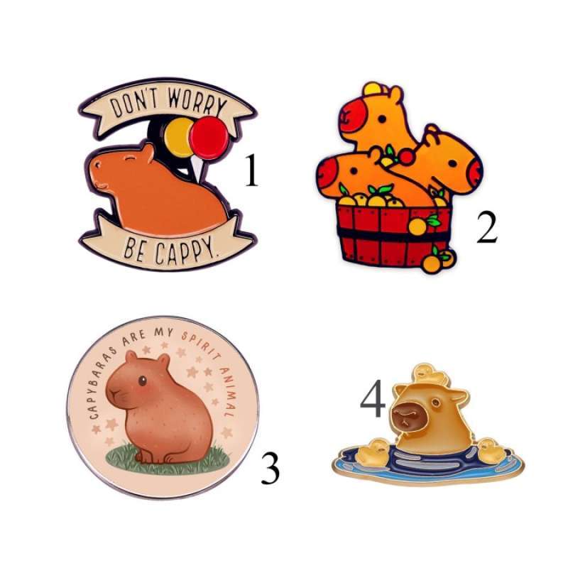 Jual Pin Besi Capybara - 1 Di Seller Zati Shop - Cengkareng Timur, Kota ...
