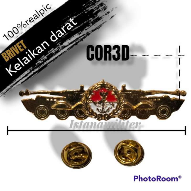 Jual Oâ˜›qs Wing Brivet Pin Kelaikan Tank Darat Xâ˜žt3 Di Seller ...