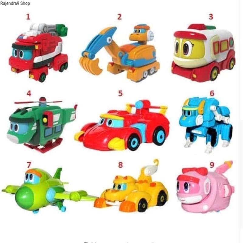 Promo Mini Gogo Dino Go Go Dinosaurs Robot Transformer Mainan ...