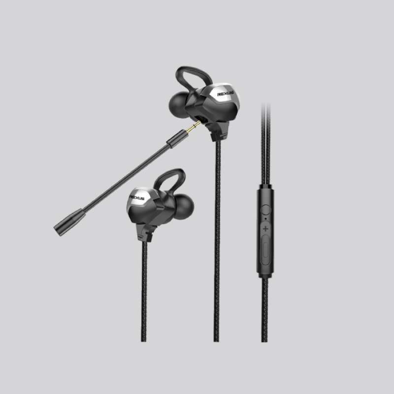 Promo Me6 Mobile Gaming Earphone Headset With Dual Microphone Mic ...