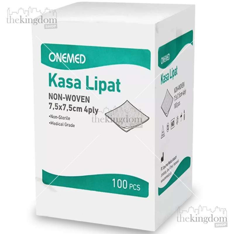 Jual Onemed Kasa Lipat Non Woven 4ply /100 Pembalut Kain Perban Luka ...