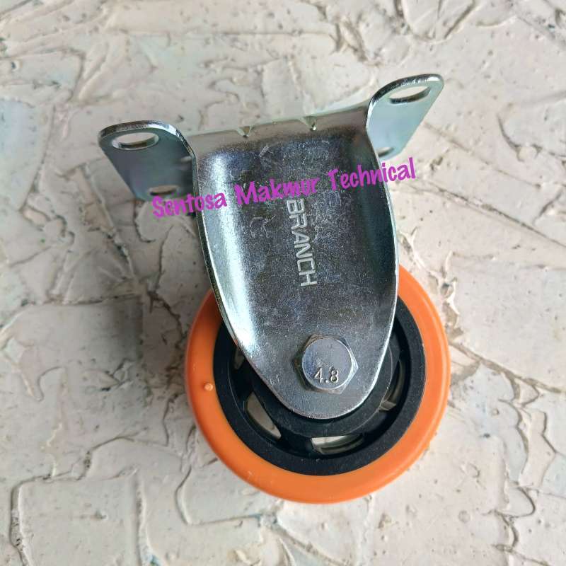 Jual Branch 4 Roda Pvc Caster Troli Koper Lemari Etalase Hidup / Mati ...